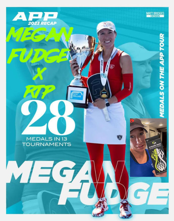 World No. 2 Pickleball Champion Megan Fudge Swears by RTP's UltraSocks ...